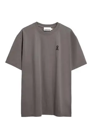 ARMEDANGELS Iconic Å Maarkos Gd Logo-print T-shirt - Grey