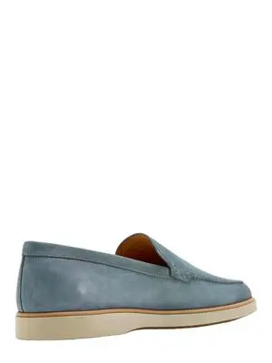 Magnanni Suede Slip-on Loafers - Blue