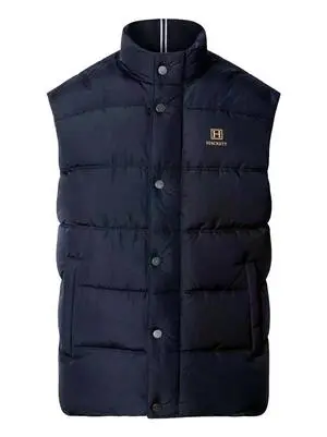 HACKETT LONDON Heritage Quilted Gilet - Blue