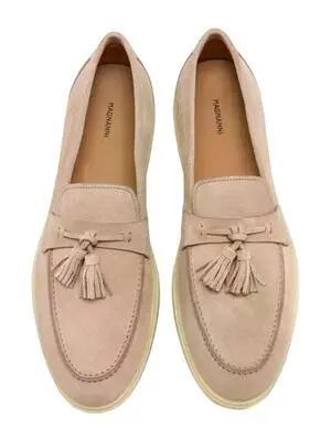 Magnanni MAGNANNI Suede Tassel Detail Loafers Pink