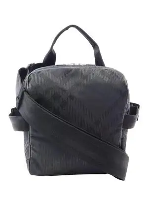 BURBERRY BURBERRY Nylon Checked Satchel