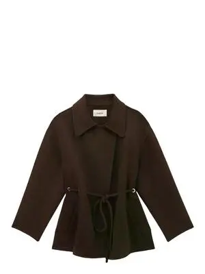 Ba&sh Ba&Sh Kam Drawstring Coat Brown