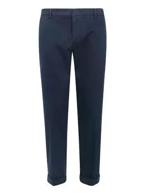 DONDUP Cotton Chino Pants - Blue