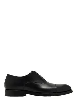 Magnanni Cap-toe Oxford Shoes - Black