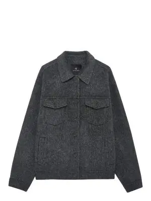 ANINE BING ANINE BING Rory Wool Trucker Jacket