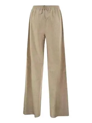 FABIANA FILIPPI Fabiana Filippi Jewelled-Loop Flannel Trousers