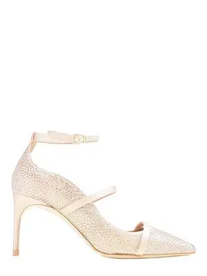 MALONE SOULIERS Diaz Crystal-embellished Pumps - Pink