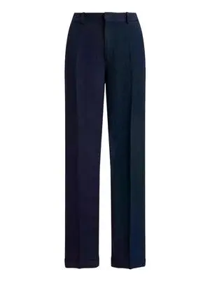 POLO RALPH LAUREN Polo Ralph Lauren Linen Wide-Leg Trousers