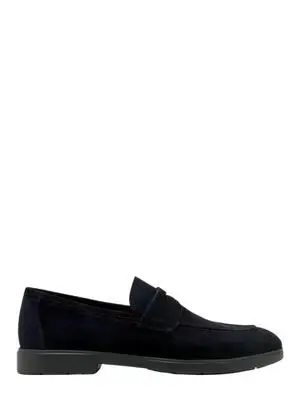 Magnanni Suede Penny Loafers - Blue