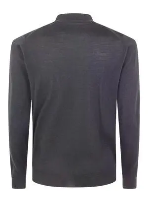 John Smedley Harcourt Fine-knit Turtleneck Top - Black