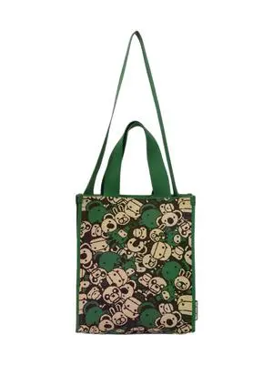 A BATHING APE Baby Milo® Store Large Tote Bag With All-over Print - Neutrals