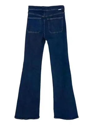 MOTHER MOTHER Doozy Patch-Pocket Jeans
