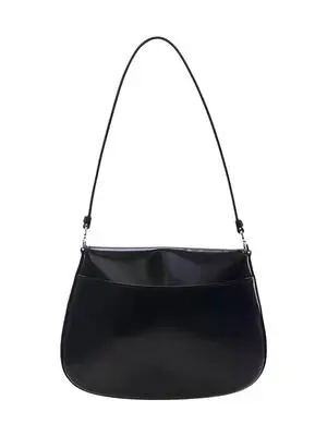 PRADA Prada Spazzolato Leather Cleo Flap Shoulder Bag