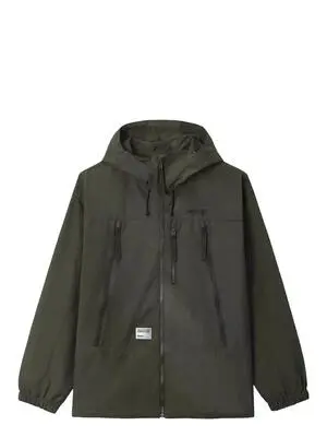 FINGERCROXX Zip-up Hooded Jacket - Green