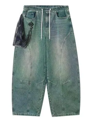 MUSIUM DIV. MUSIUM DIV. Panelled Drawstring Jeans