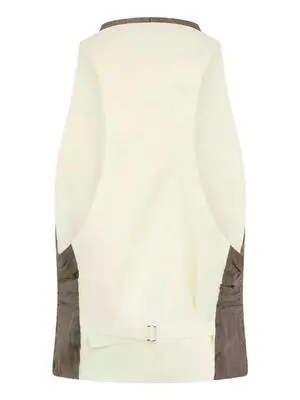 Dsquared2 Oversized Crinkled Wool Vest - Brown