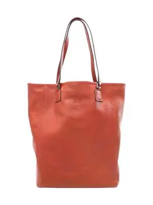 Loewe Leather Tote Bag - Red