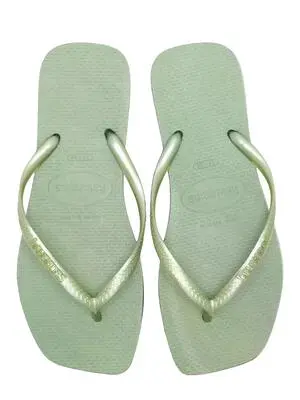 Havaianas Havaianas Slim Square Flip-Flops Green