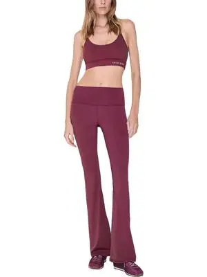 ANINE BING Eve Bra Burgundy - Red