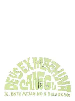 Deus Ex Machina Canggu Adress Logo-print T-shirt - Grey