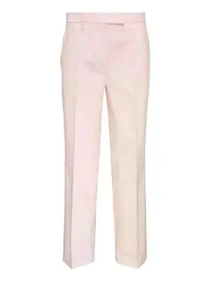 Thom Browne Rwb Stripe Pressed Crease Trousers - Pink