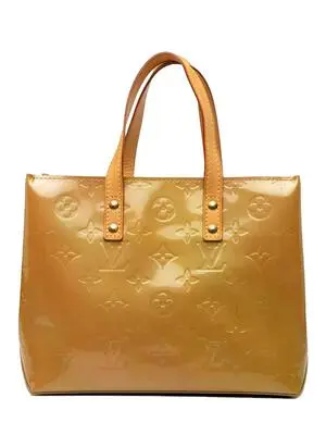 LOUIS VUITTON Monogram Vernis Reade Pm Handbag - Neutrals