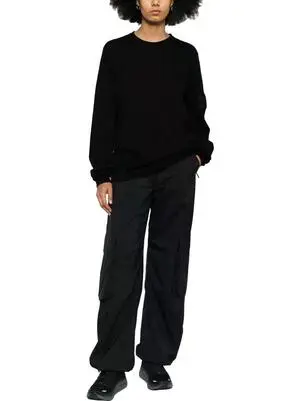Stone Island Logo Patch Sweater - Black