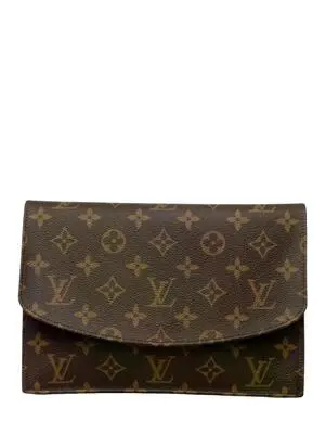 LOUIS VUITTON Monogram Pochette Rabat 23 Clutch Bag - Brown