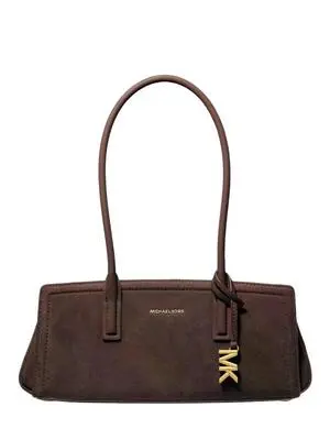 Michael Kors MICHAEL KORS Suede Tote Bag Brown