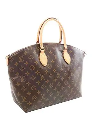 LOUIS VUITTON Monogram Boetie Mm Satchel - Brown