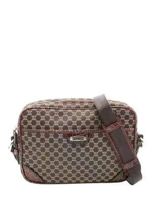 Celine Macadam Canvas Crossbody Bag - Brown