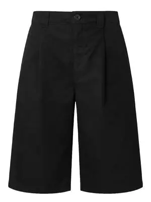 JORDAN Flight Logo-patch Midi Shorts - Black