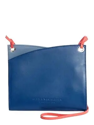HESTER VAN EEGHEN In The Clouds L Color-blocked Leather Bag - Blue
