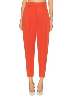 Stella McCartney High Waisted Slim Pants - Rust