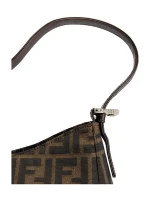 FWRD RENEW Fendi Zucca Shoulder Bag - Brown