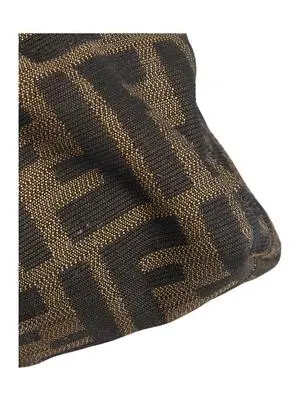 FWRD RENEW Fendi Zucca Canvas Shoulder Bag - Brown