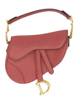 Dior DIOR Mini Saddle Bag Red