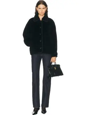 Citizens Of Humanity Astrid Sherpa Jacket - Black