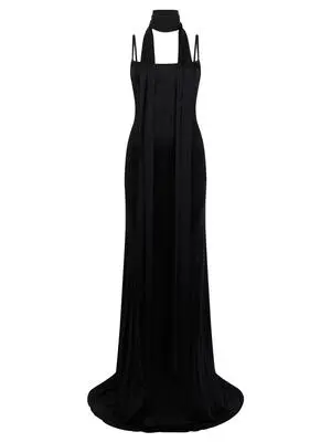 Dsquared2 Long Jersey Dress - Black