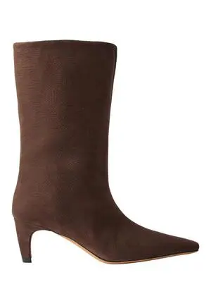JUDE Suede Ankle Boots - Brown