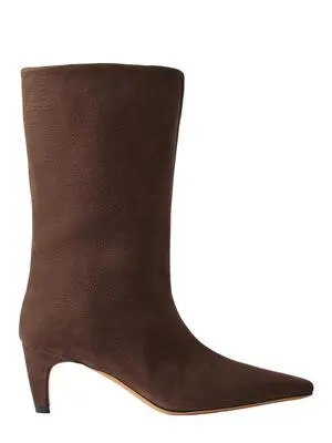JUDE Suede Ankle Boots - Brown