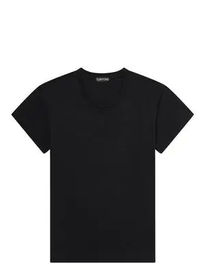 TOM FORD Cotton-jersey T-shirt - Black