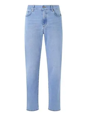 Zegna Roccia Slim-fit Straight-leg Jeans - Blue