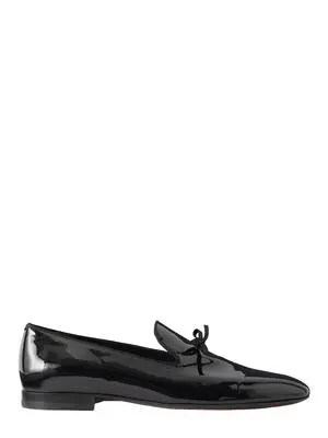 TOM FORD Scott Patent-leather Loafers With Bow Detailing - Black