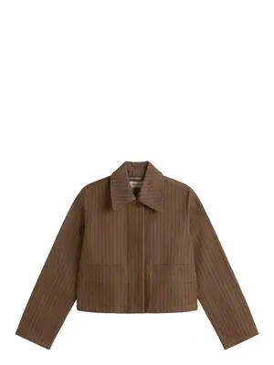 THINKING MU Thinking Mu Striped Natural Dyes Astrid Jacket
