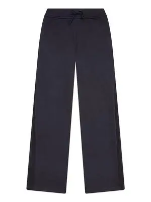 LA GRANNI Organic Pima Cotton And Baby Alpaca Trousers - Black