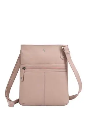 LLOYD BAKER Manali Leather Crossbody Bag - Pink
