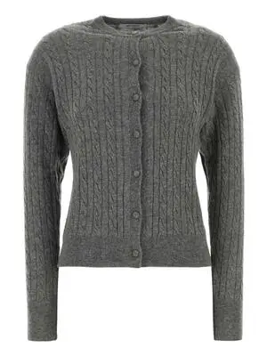 Gimaguas Rina Cable-knit Cardigan - Black