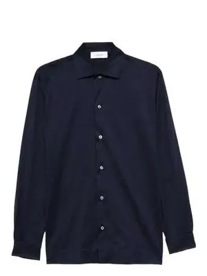 LARDINI Buttoned Shirt - Blue