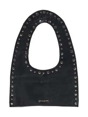 Gimaguas Top Handle Bag With Studded Details - Black